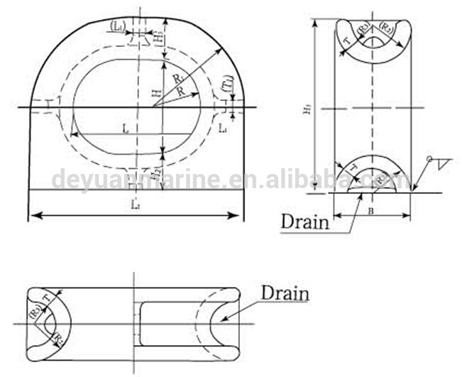 Marine Mooring Closed Chocks with Good Price From China Suppliers ...
