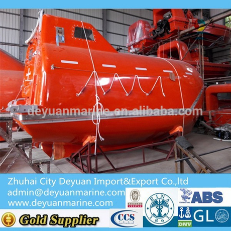 6.0M Fire Protected Totally Enclosed Free Fall Lifeboats From China ...