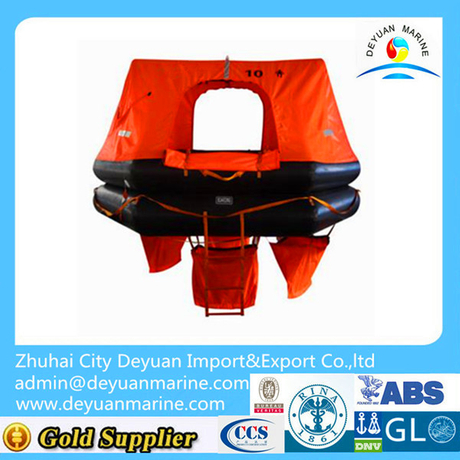 10 Person Throw-overboard Type Inflatable Life raft For Fishing Boat ...