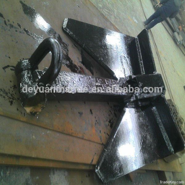 Marine TW Type Pool Anchor stockless TW bower HHP anchor From China ...